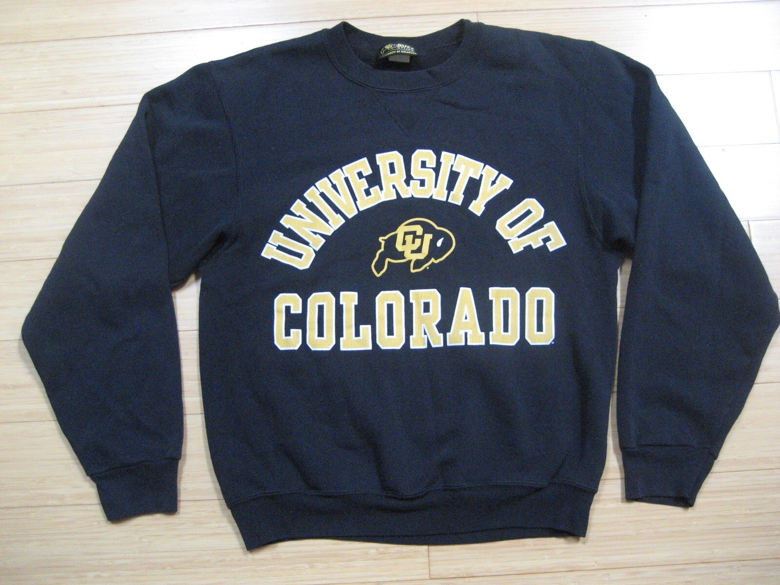 Vintage Colorado Buffaloes Buff Stuff Small Crewneck … - Gem
