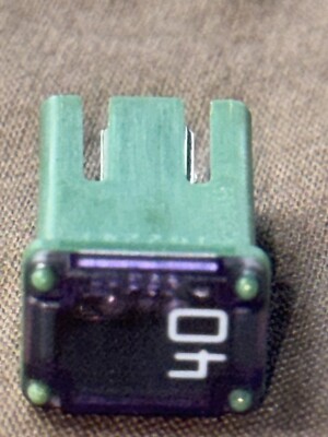 Ford OEM Cartridge Fuse 40A Amp Green Jcase Bussmann | eBay