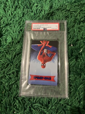 2018 Peter Parker AMC Spider-Man Into the Spider-Verse Card PSA 5 POP 1 ...