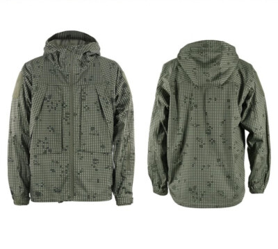 Desert Night Camouflage Tactical Hunting Hooded Jacket Zipper Wind Coat ...