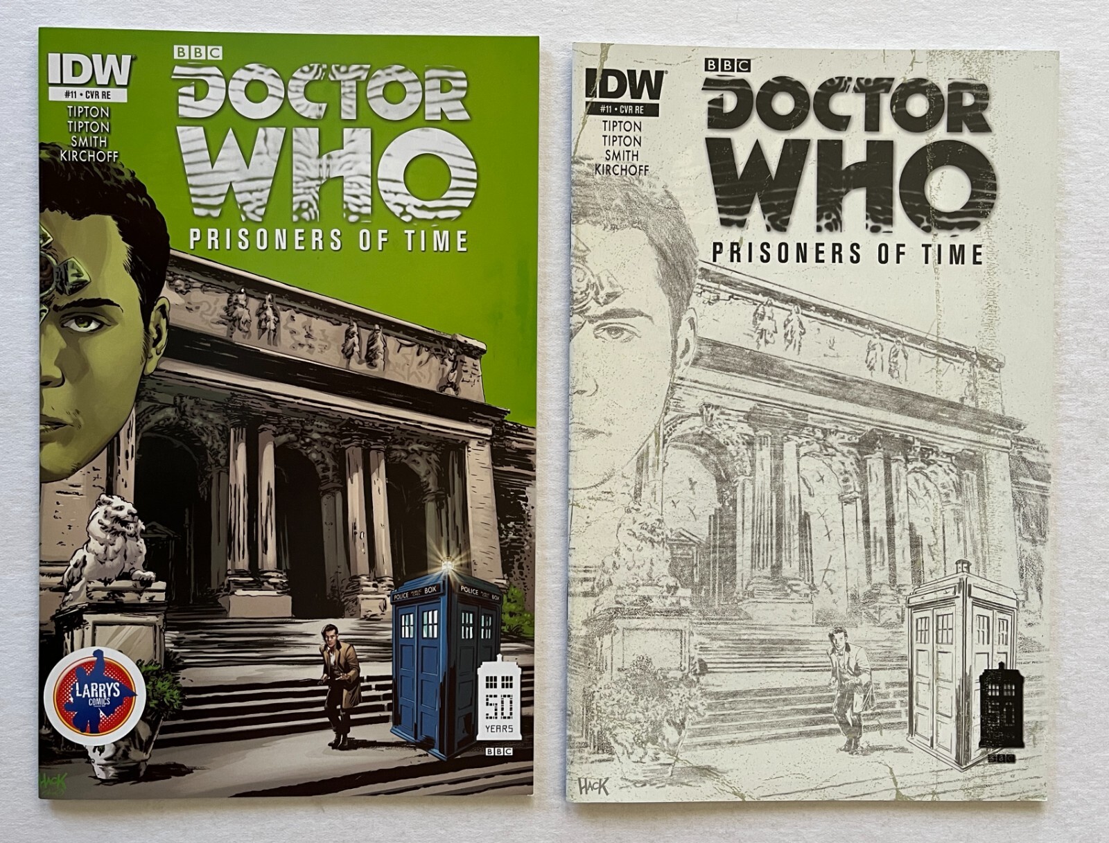 IDW: DOCTOR WHO: PRISONERS OF TIME #11: JETPACK/LARRY'S EXCLUSIVE ...