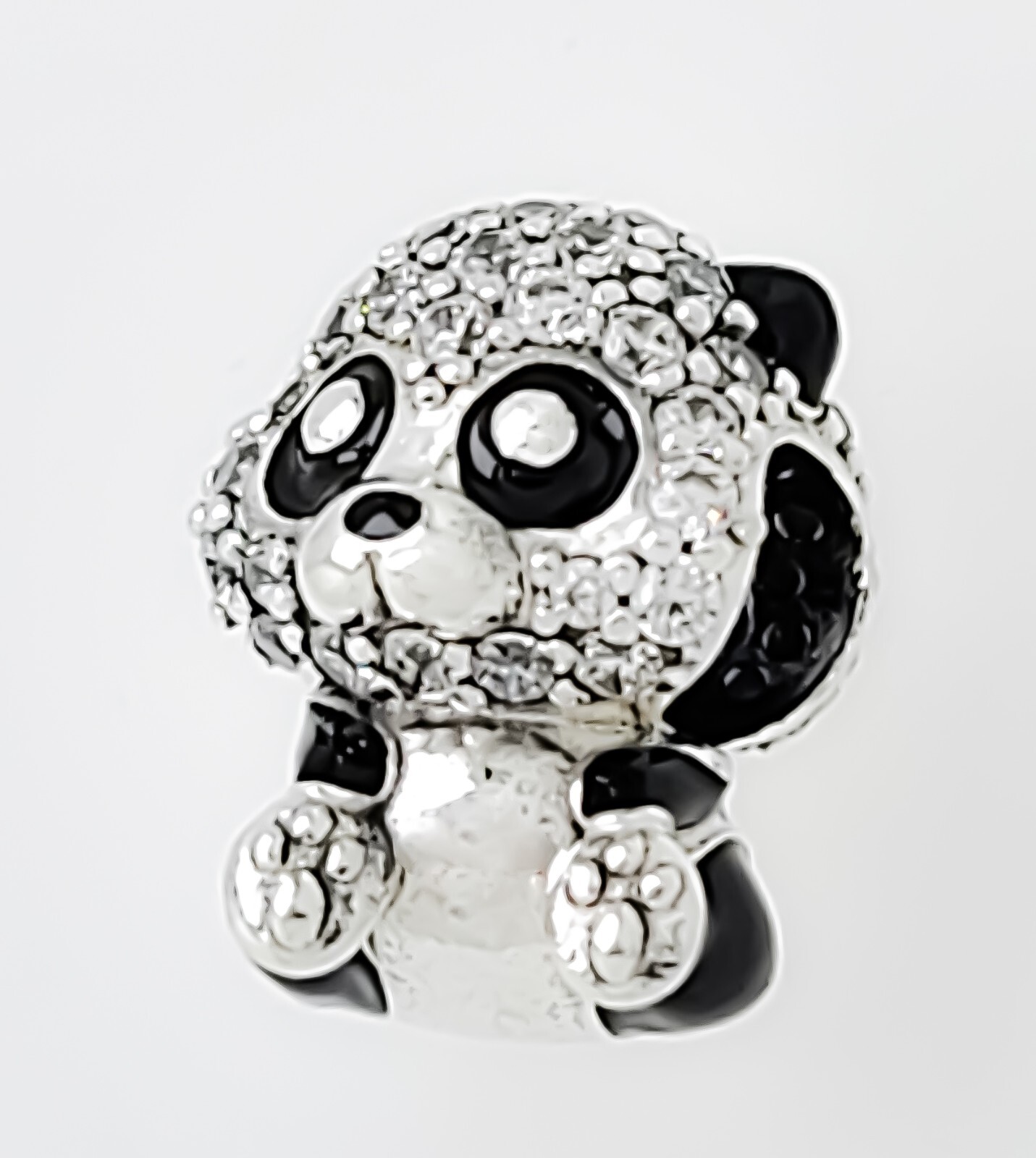 New 100% PANDORA 790771C01 Sterling Silver Black CZ Sparkling Cute ...