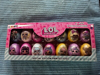 LOL Surprise 14 Special Edition Candy Filled Printed Easter Eggs Party ...
