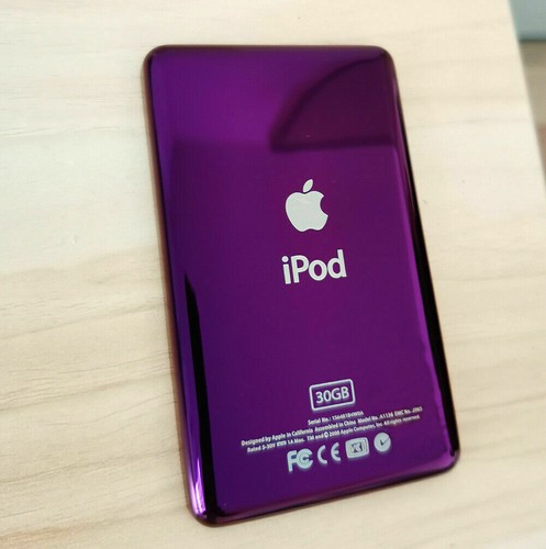 NEW Metal Back Housing Cover Case fr iPod Classic 6/7th Video 5/5.5th ...