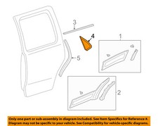 BMW OEM 51357136961 Exterior Rear Upper Molding for sale online | eBay