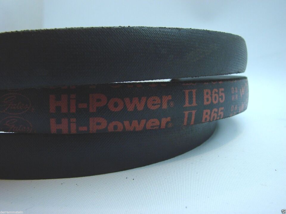 GATES B65 HI-POWER II V8 BELT TRANSMISSION 68"X 13/32" b81 | eBay
