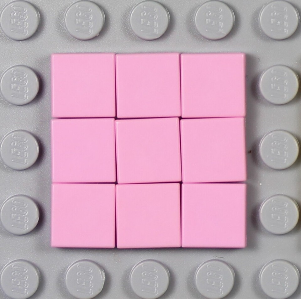 LEGO - 1x1 Square Tiles - PICK YOUR COLORS Smooth Finishing Flat Mosaic ...