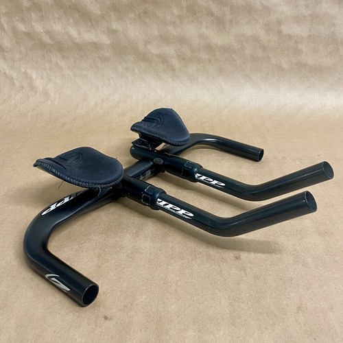 Zipp Alloy Aero Base Bar, 40cm (C-C) w/ Carbon Aero Extensions TT/Tri ...