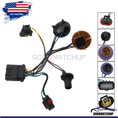 15950809 Headlight Wiring Harness For 2007-2014 Chevy Tahoe Suburban ...