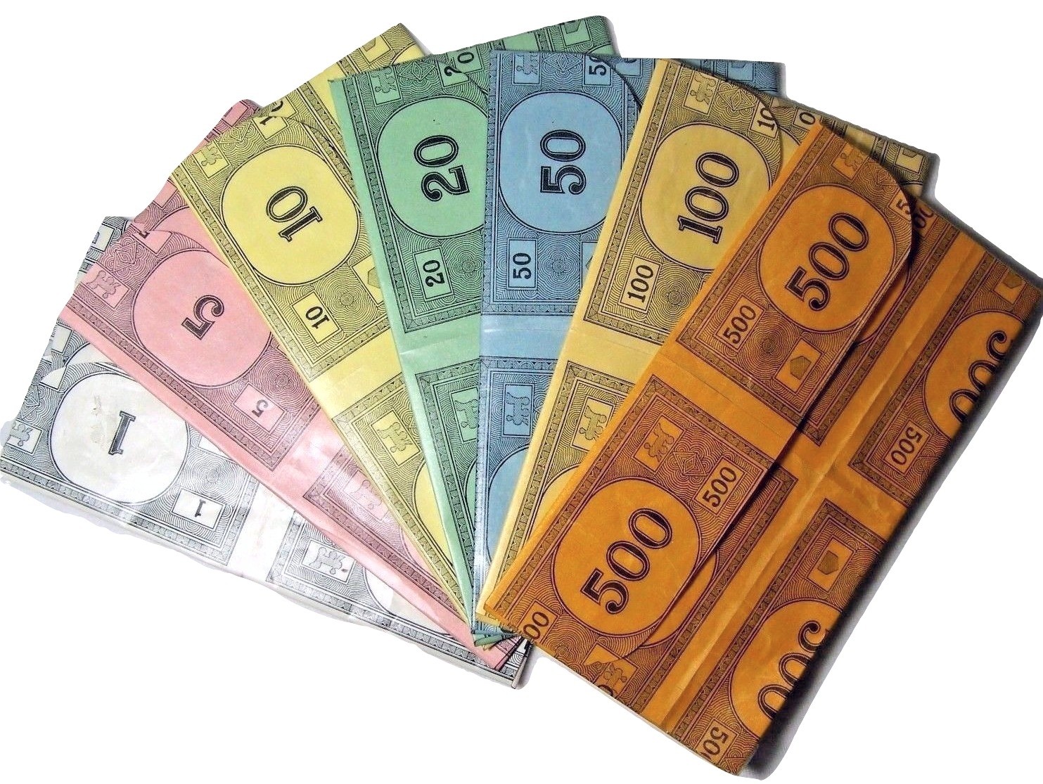 Vintage $1.00 Monopoly Money Wallet Crafted Billfold Board Game | eBay