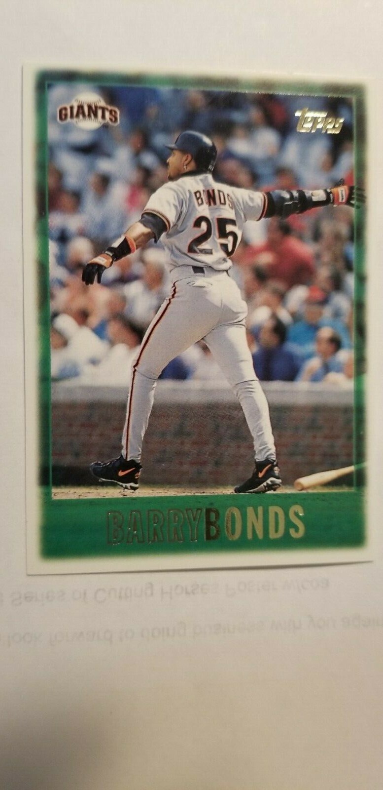 1997 Topps - #1 Barry Bonds for sale online | eBay