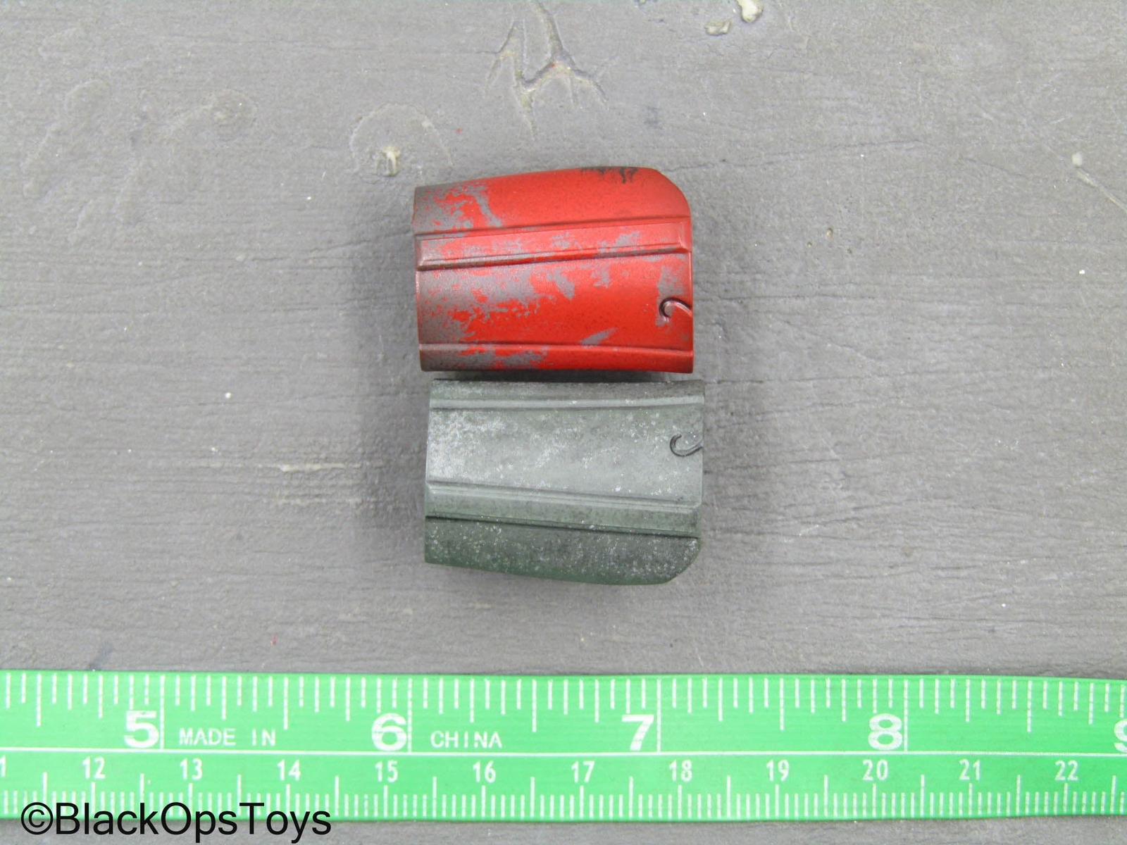 1/6 Scale Toy Star Wars Transport Trooper - Red & Green Bicep Armor ...