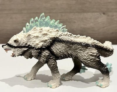 Schleich Eldrador Creatures Ice Snow Wolf Mythical Action Figure 6 ...