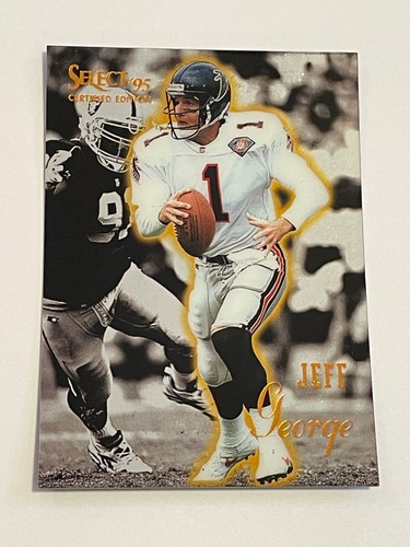 1995 Select Certified Edition Football #5 - Jeff George - Atlanta ...