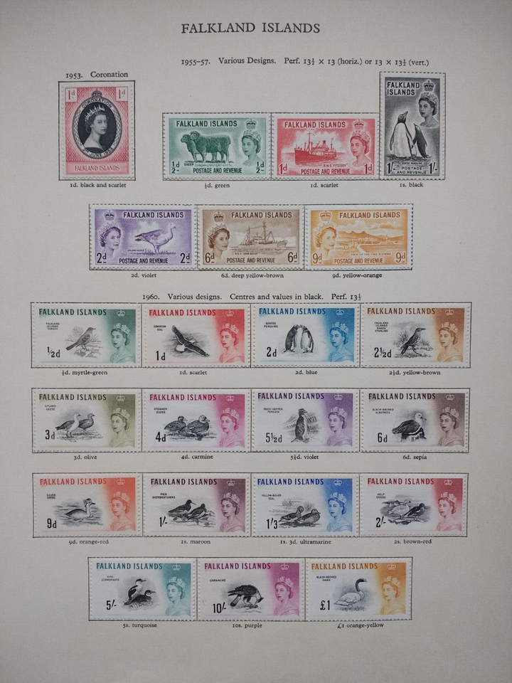 Superb QEII Commonwealth Stamp Collection in 7 Volume 'New Age' Stamp ...