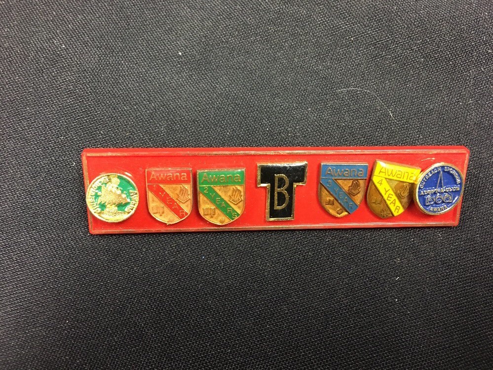 Vintage Collectible Pins Awana 1 Year 2 Years 3 Year & 4 Year Pins And ...