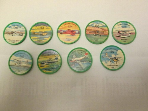 1960's Jello Airplane Coins #128,133,134,135,138,146,148,149,150 | eBay