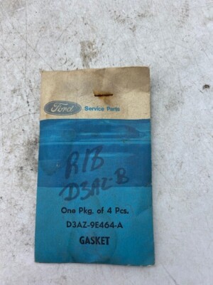 Ford D3AZ-9e464-A EGR Valve Gasket 4pcs 1973 Mustang Torino LTD 351c ...