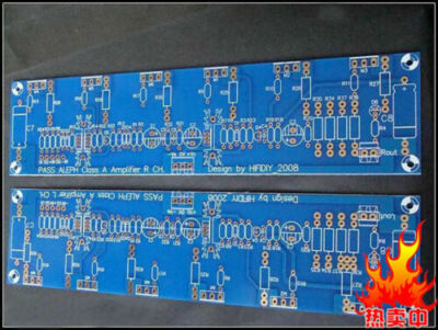 1Pcs 30W PASS LABS A3/A5 2-Channel Power AMP Amplifier 20dB PCB Bare ...