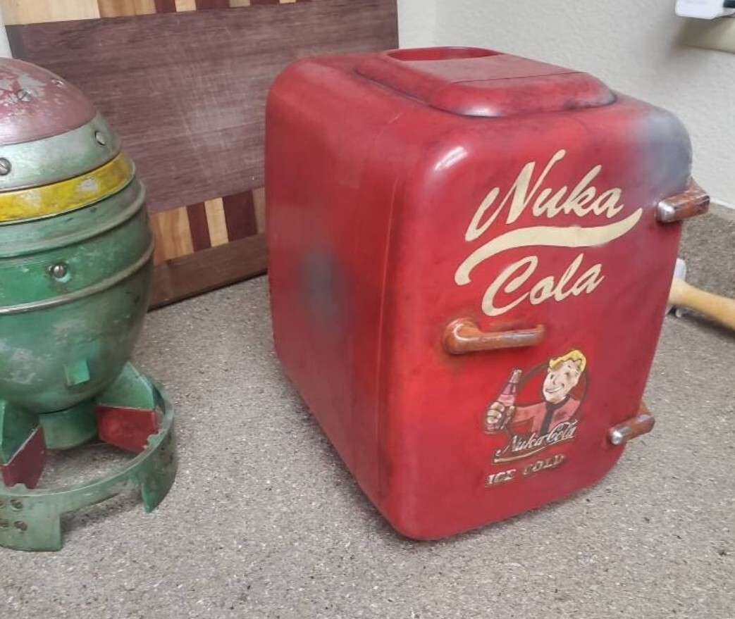 Nuka Cola Mini Fridge Fallout | eBay