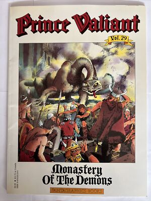 PRINCE VALIANT Vol 29 Monastery of the Demons Fantagraphics 1st Print ...