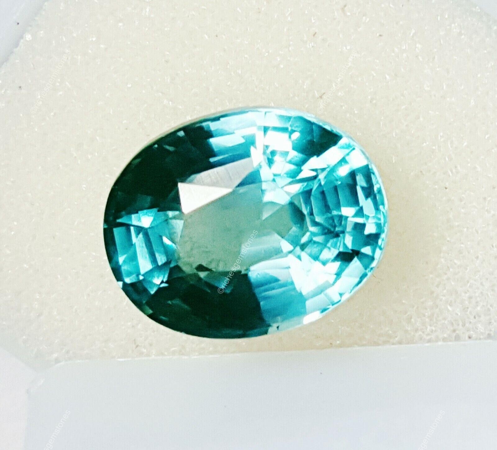 Natural Brazilian Emerald 8.17 Ct Loose Gemstone Certified Oval Shape ...