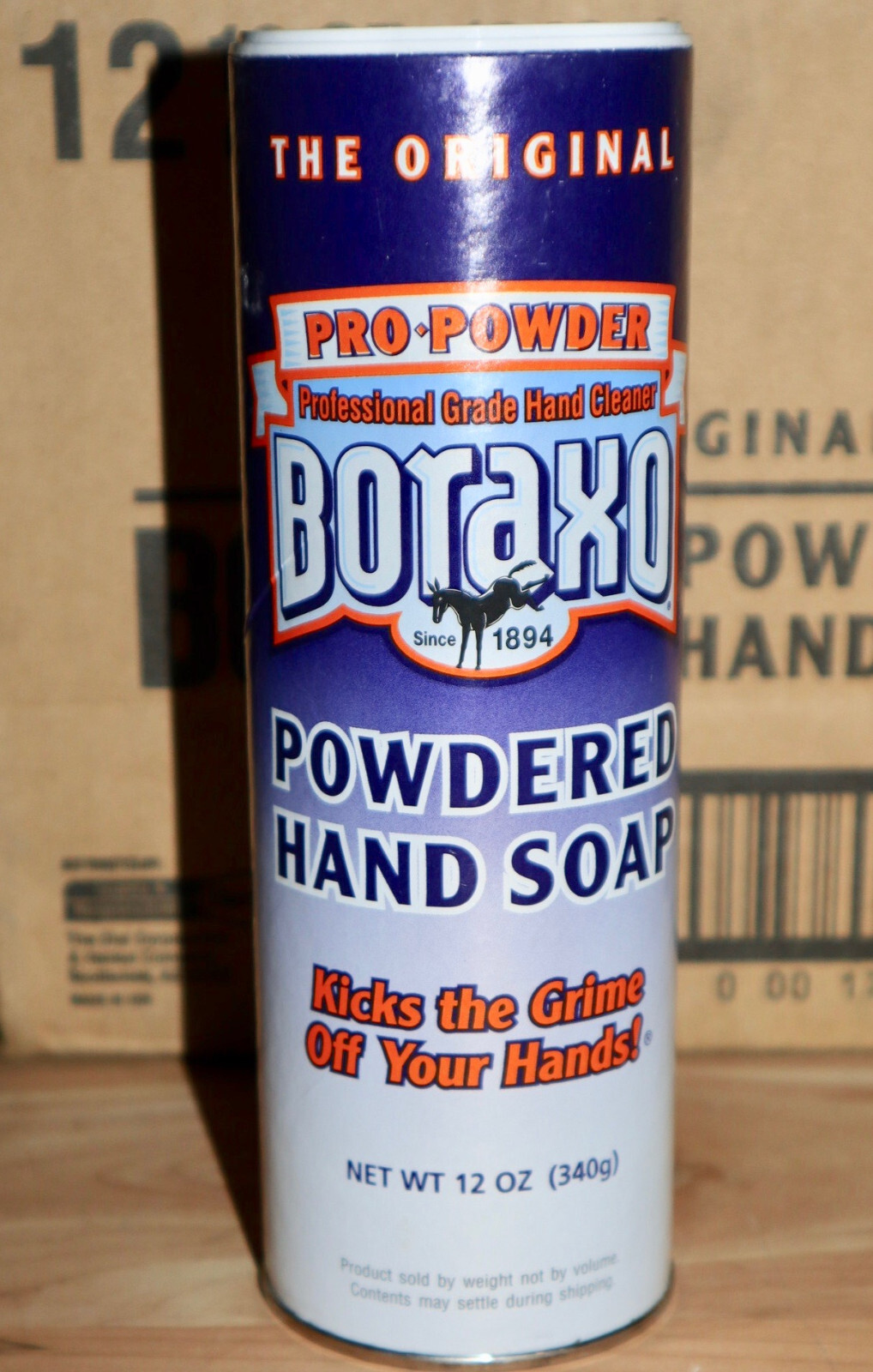 Case of 12 Boraxo Powdered Hand Soap Original Pro-Power Professional ...