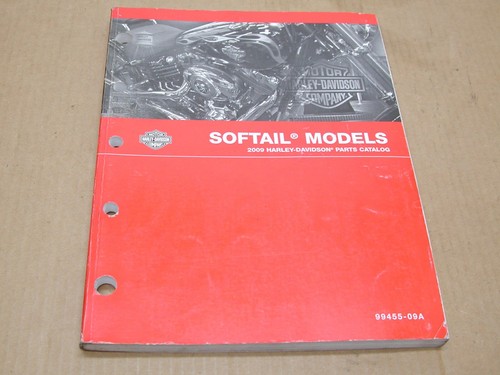 Harley Davidson Softail 2009 Models OEM Official Factory Parts Catalog ...
