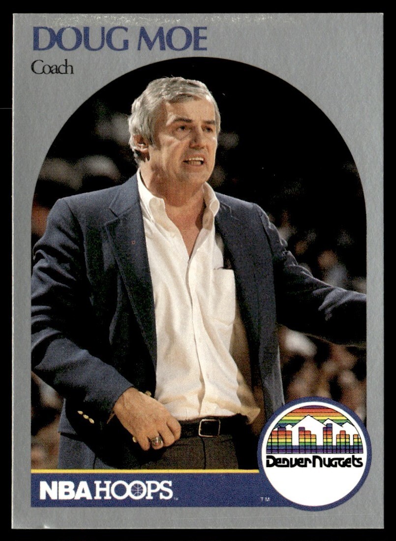 1990-91 Hoops Doug Moe Denver Nuggets #311 | eBay