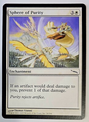 4x MTG Sphere of Purity Mirrodin 26/306 Regular Common Play Set | eBay