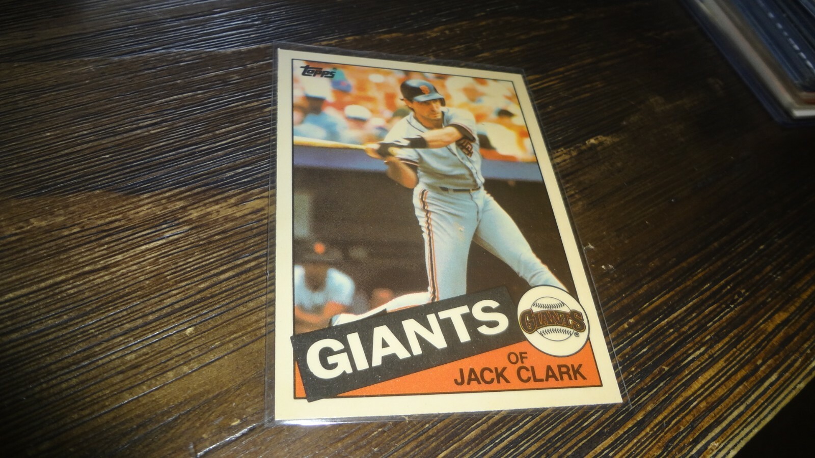 1985 TOPPS # 740 JACK CLARK BASEBALL CARD | eBay