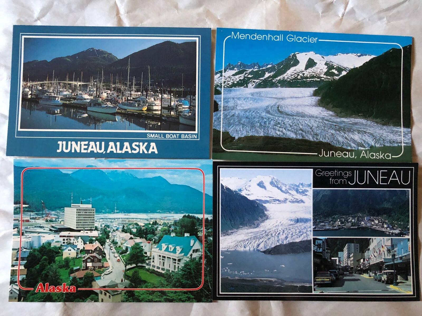 4 Vintage Juneau Alaska Postcards | eBay