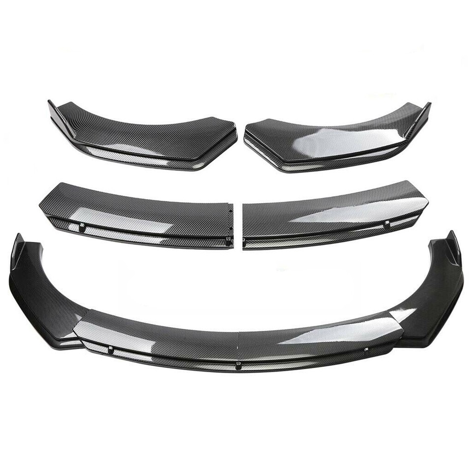 For Mitsubishi Eclipse Carbon Fiber Front Bumper Lip Splitter Spoiler ...