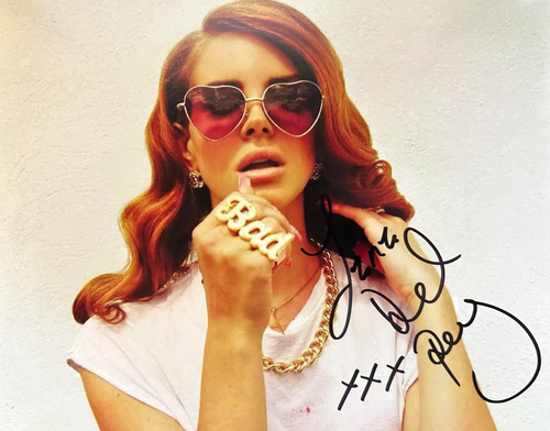 LANA DEL REY Signed 8x10 inch Photo Authentic Original Autograph | eBay