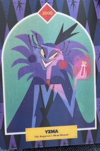 Disney - Magic Key Emperor's New Groove YZMA Villain Lenticular Trading ...