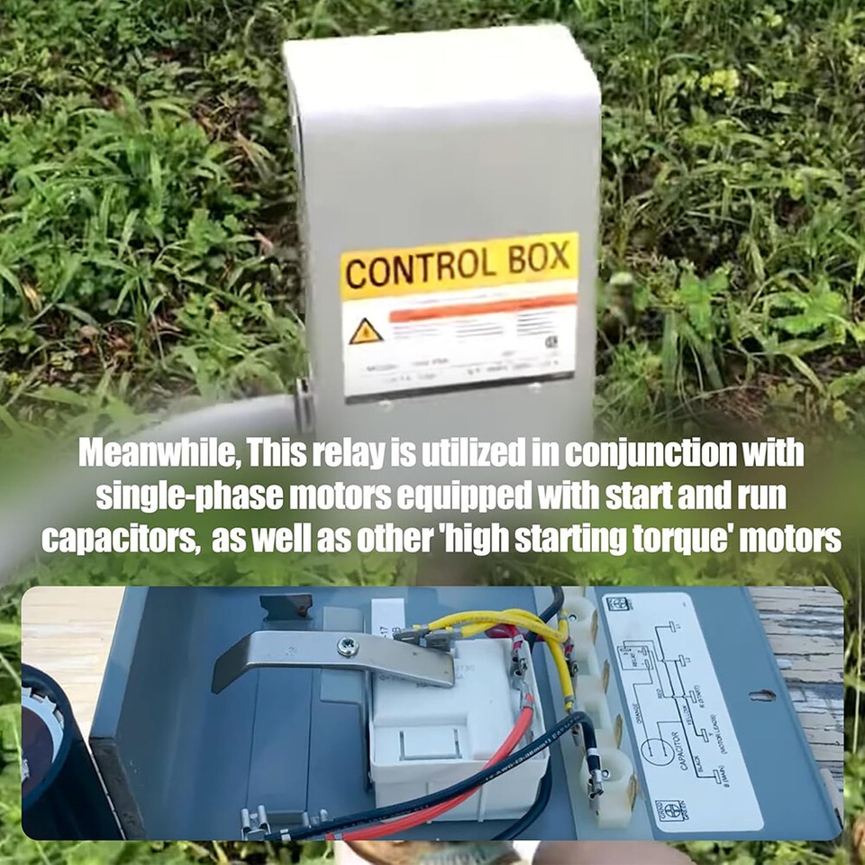 rva2alkl Control Well Pump Relay for Franklin box 155031102 155031110 ...