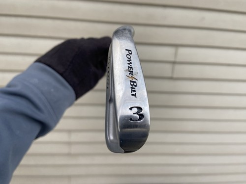 Left Handed Powerbilt Grand Slam Oversize 3 Iron w/ Steel Shaft | eBay