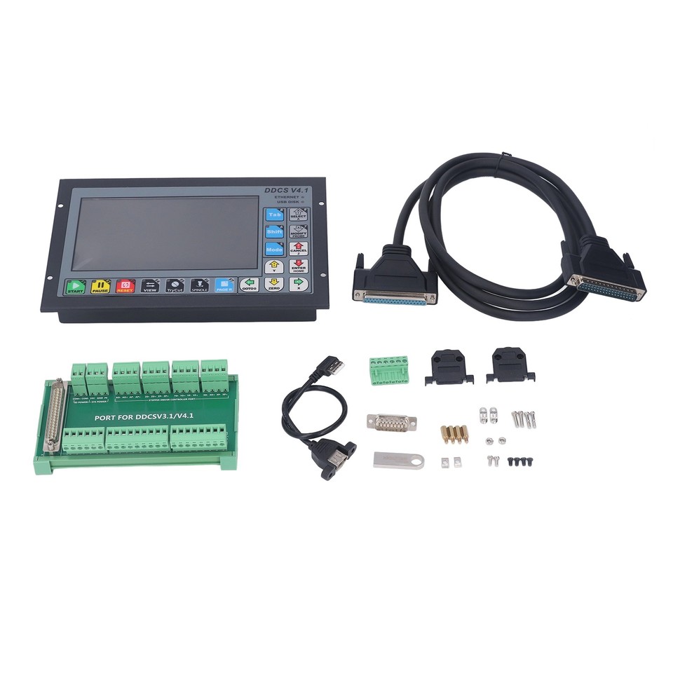 CNC Motion Controller CNC Motion Control System Fast Speed 24VDC Input ...