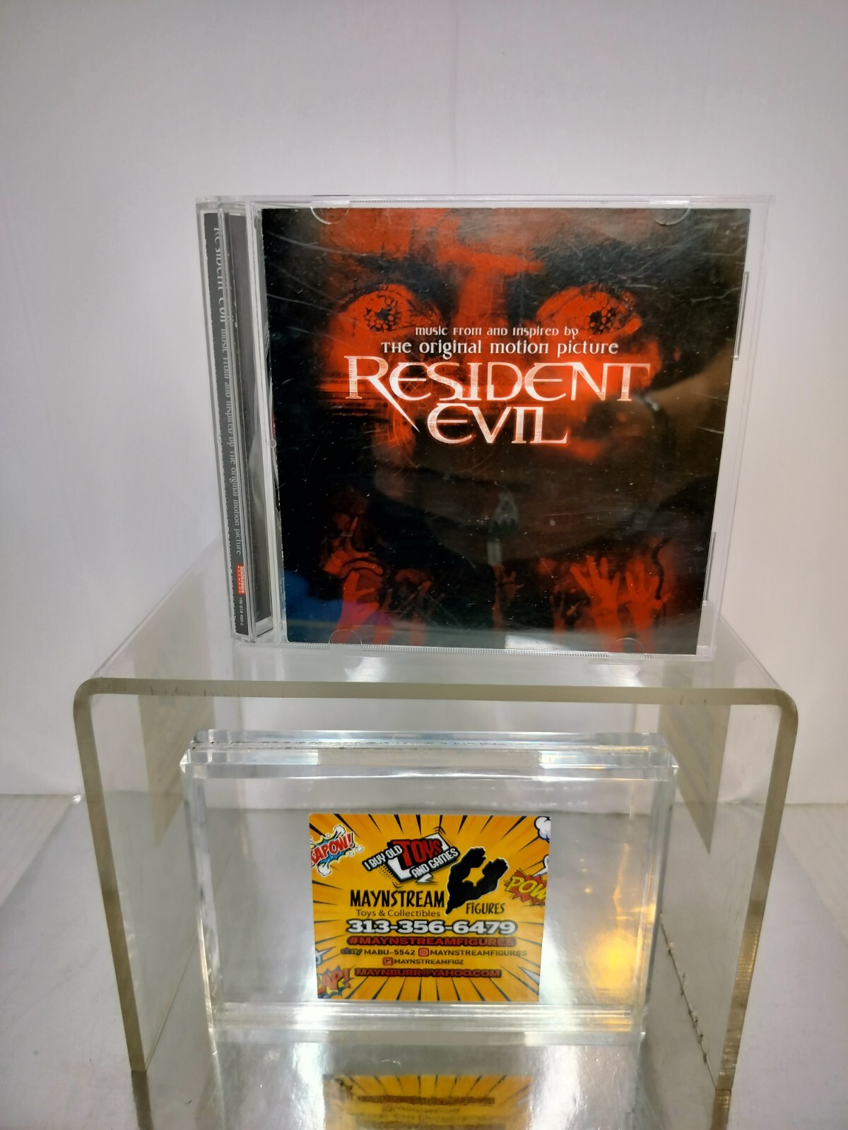 RESIDENT EVIL – MUSIC from & INSPIRED by the MOTION PICTURE CD ...