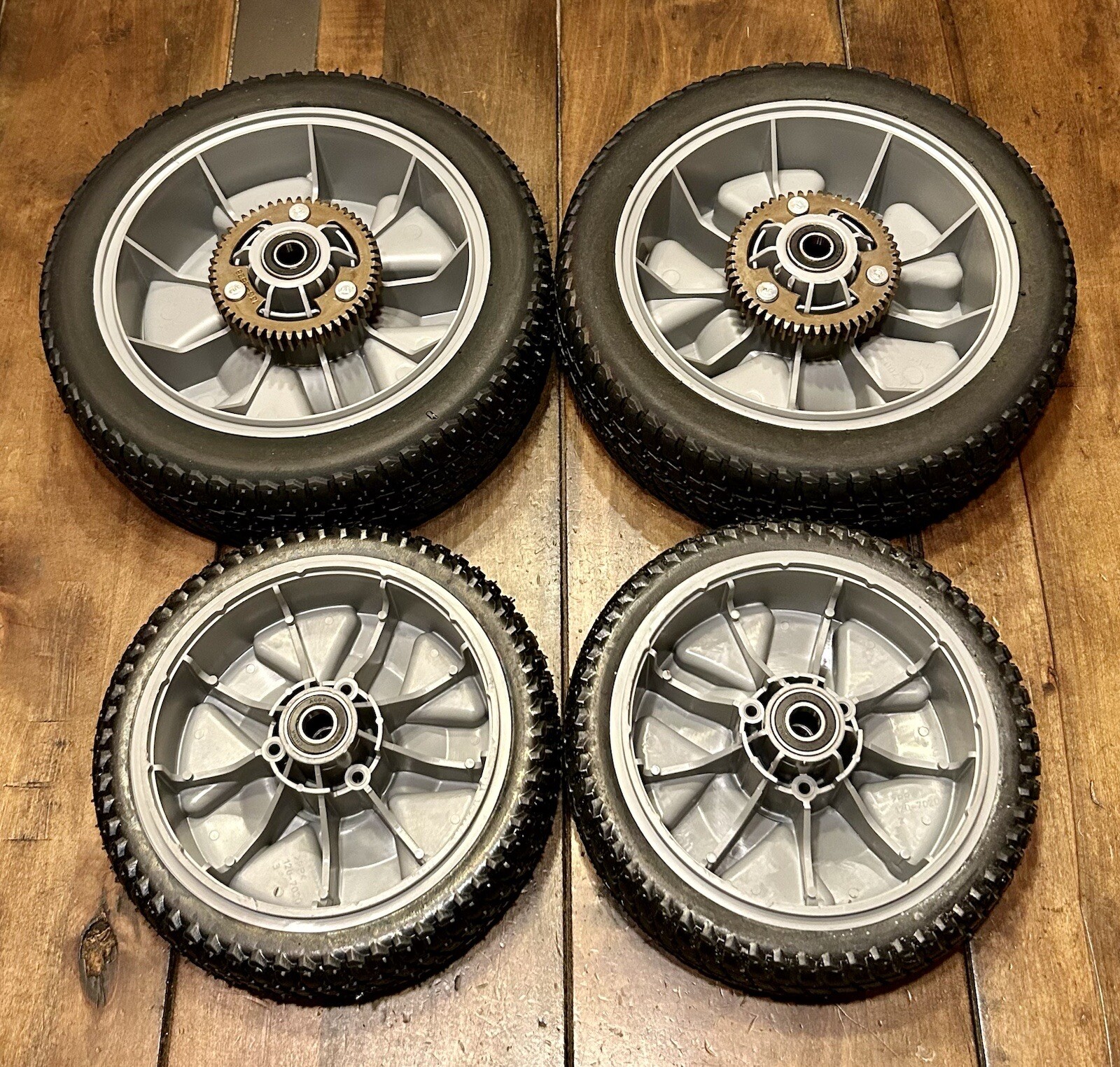 TORO Front & Rear Wheel Set (4-Pack) 30" TimeMaster 125-2509/10 Genuine ...