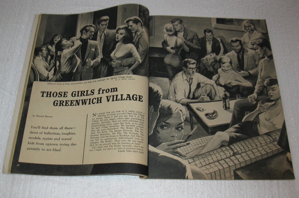 Vintage Men True - Adventure Magazine October 1958 FREE SHIPPING | eBay