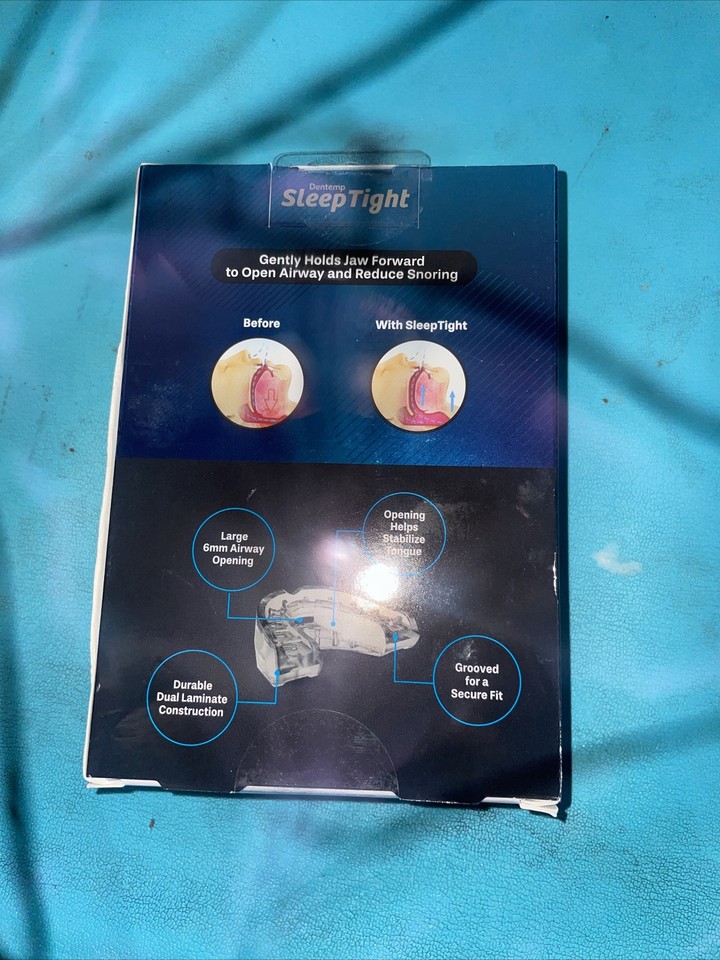Dentemp SleepTight Mouthpiece, Anti-Snoring Custom Fit Mouthguard | eBay