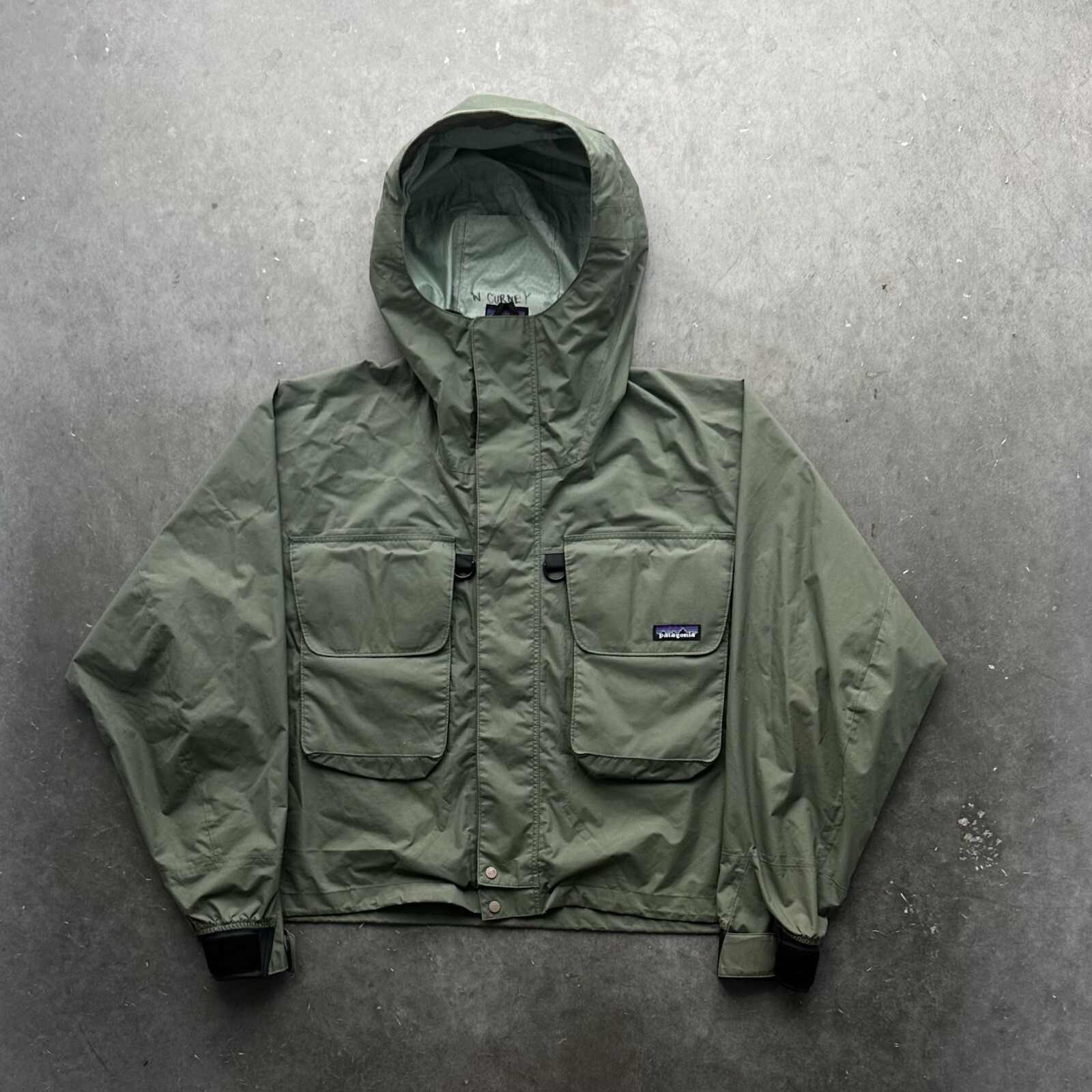 Vintage Patagonia SST Wading Fly Fishing Rain Jacket … - Gem