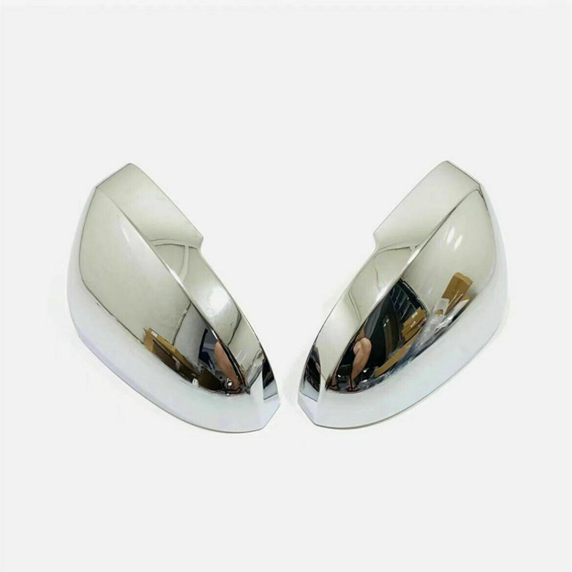2Pcs Side Rear View Mirror Cover Cap Trims Fits for Mitsubishi ...