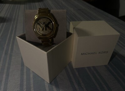 Michael Kors Janelle MK7088 Gold Stainless Steel Women's Wristwatch ...