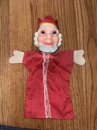 Vintage Mr. Rogers' Neighborhood King Friday Hand Puppet Rubber Head ...