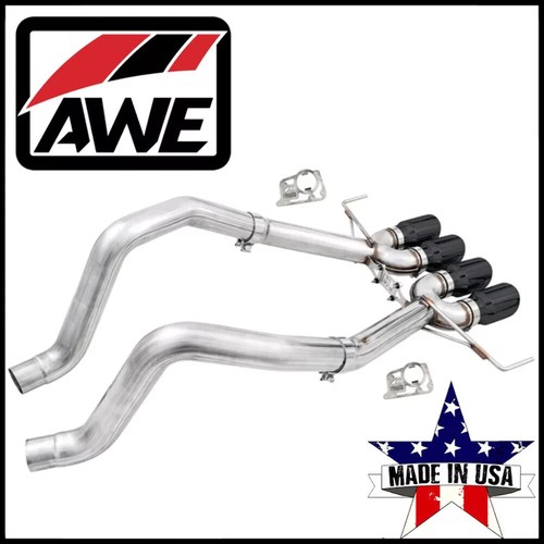 AWE Tuning Track Axle-Back Exhaust System fits 2014-2019 Chevy Corvette ...