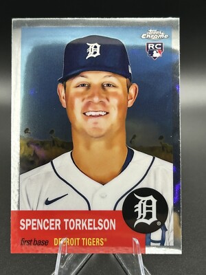 2022 Topps Chrome Platinum Anniversary #457 Spencer Torkelson RC | eBay