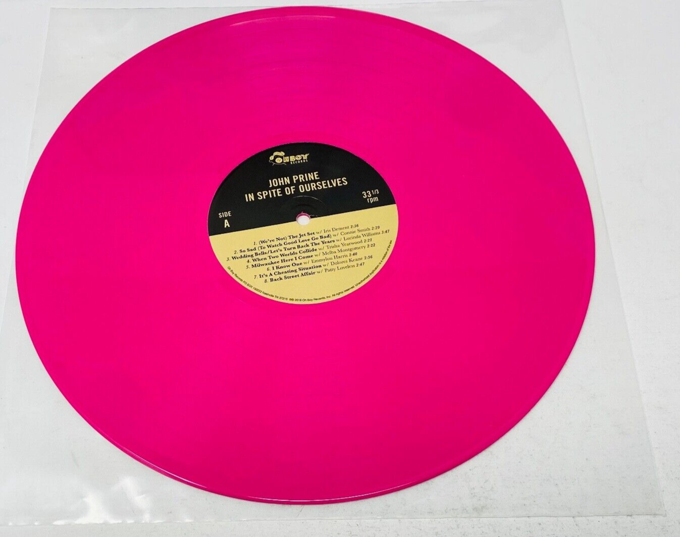 JOHN PRINE - In Spite Of Ourselves - SIGNED AUTOGRAPHED - LP Vinyl JSA ...