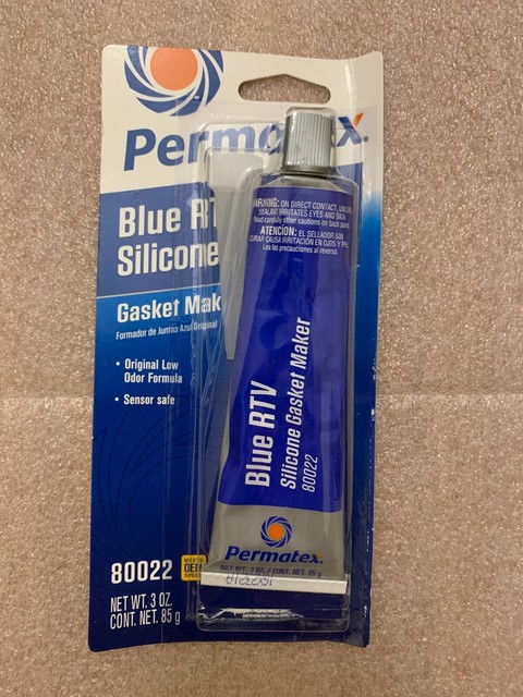 Permatex 80022 Blue RTV Silicone Gasket Maker 3oz for sale online | eBay